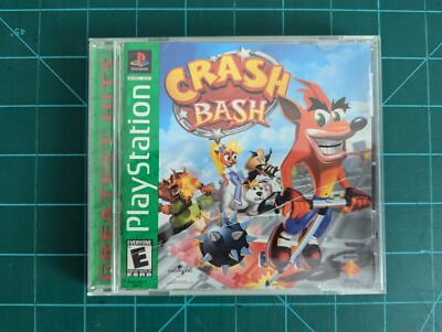 Crash Bash (PlayStation PS1) Greatest Hits CIB COMPLETE & TESTED ...