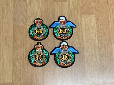 Royal Engineers - Embroidered Patches / Badges - Sew On - Kings ...