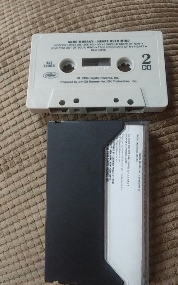 ANNE MURRAY, HEART OVER MIND (CASSETTE) 1984 CAPITAL | eBay