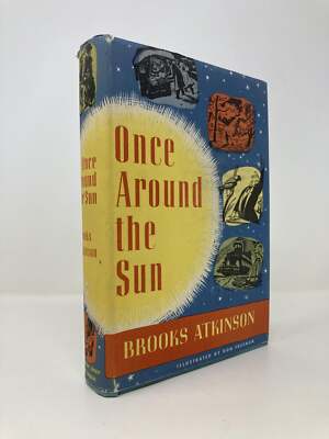 Once Around the Sun by Brooks Atkinson First 1st Edition VG HC | eBay