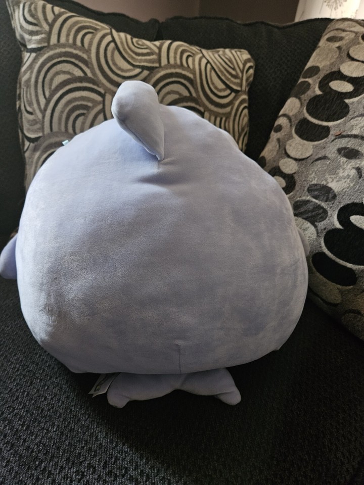 Squishmallow Samir The Blue Whale 14” Plush Toy - RARE! | eBay
