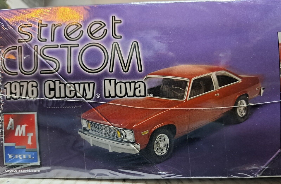 AMT Street Custom 1/25 1976 76 Chevy Chevrolet Nova Model Kit 2005 ...