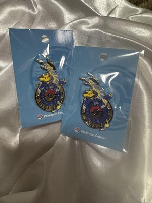 2 Points Pokemon Center Mega Tokyo Miraidon Logo Pins Pikachu Limited ...