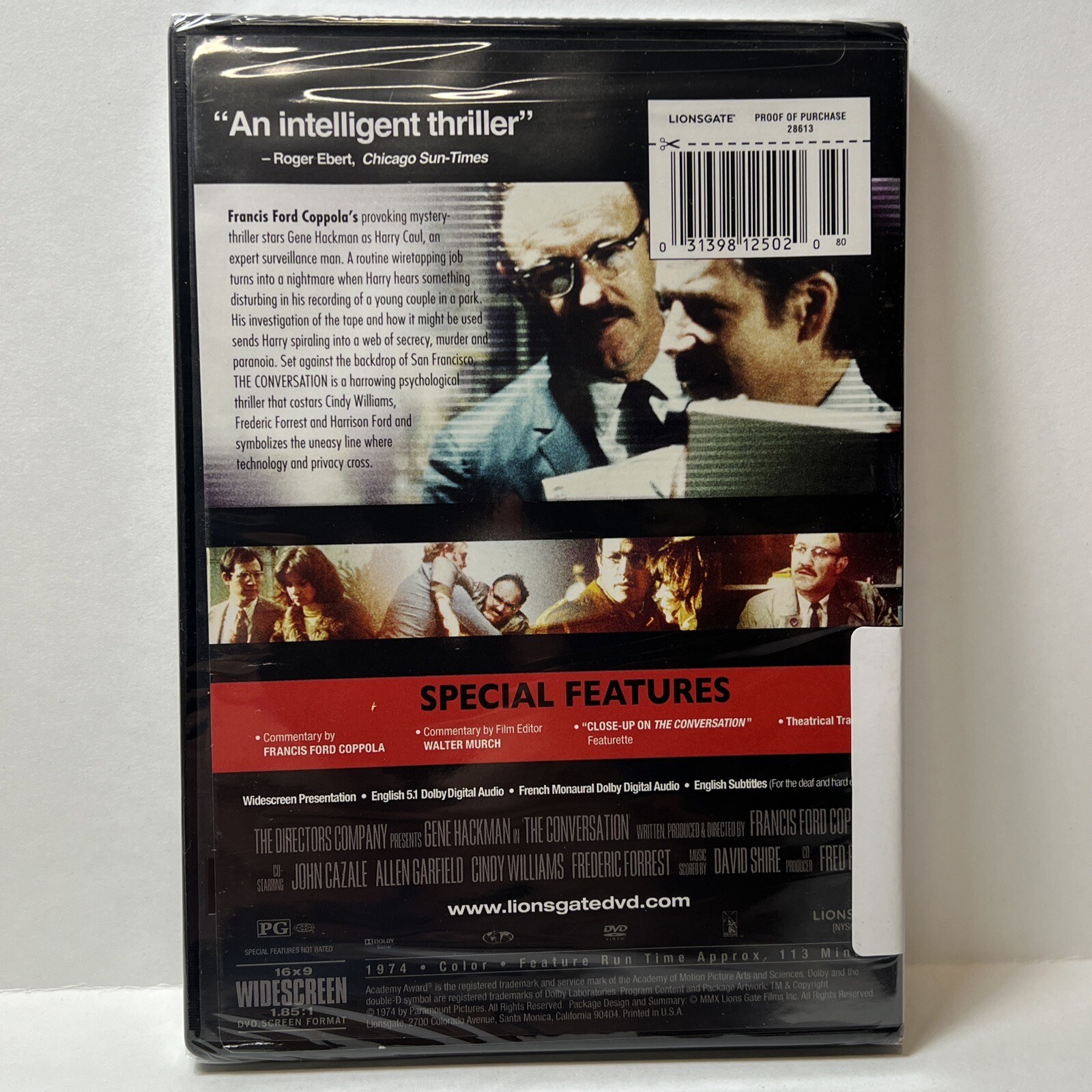 The Conversation (DVD, 1974) for sale online | eBay