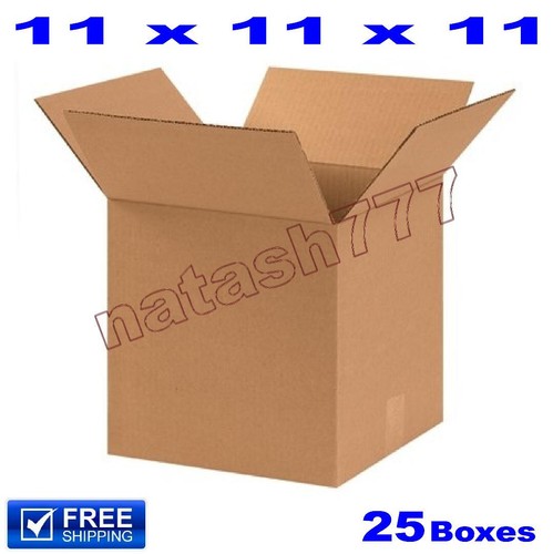 25 - 11x11x11 Cardboard Boxes 32-ECT Mailing Packing Shipping ...