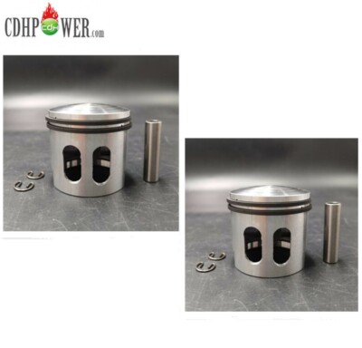 CDHPOWER 2PCS YD100 Windowed Piston Set 50mmx40mm - Gas Motorized ...