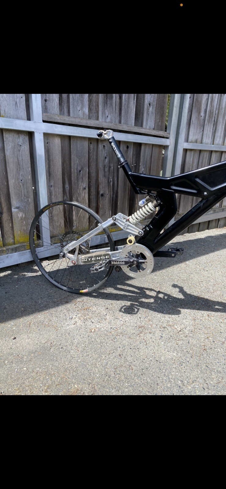 Intense M1 SL Vintage Rare MTB Downhill Frame And Fork Large | eBay