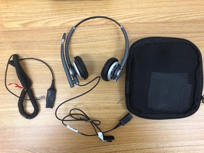 Plantronics 78714-101 Encorepro Hw720 Binaural Headset Landline ...