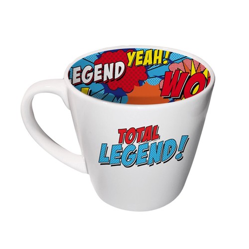 the Legend Inside Out Tea/Coffee Office Novelty Gift Mug 400ml Drinking ...