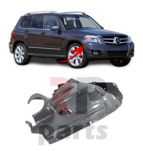 FOR MERCEDES BENZ GLK 08-12 NEW FRONT FENDER FRONT PAR MUD GUARD SPLAS ...