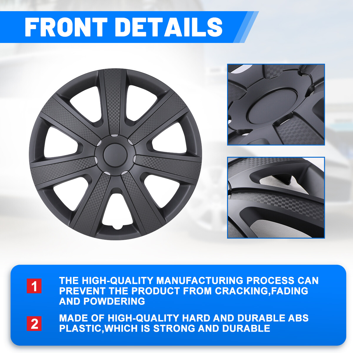 Hub Caps 16 Inch 16 Inch Hubcaps Set Of 4 - Universal Wheel Covers For ...