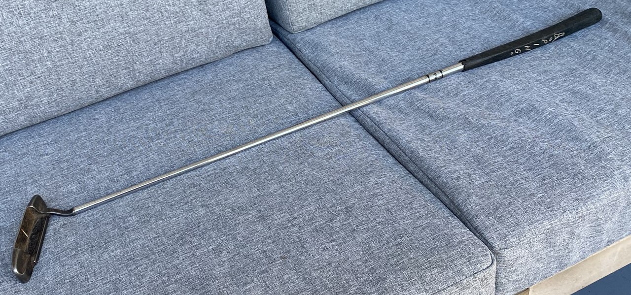 VINTAGE CLASSIC PING STEEL HEAD PING EYE 2 PUTTER Heel Toe Balance ...