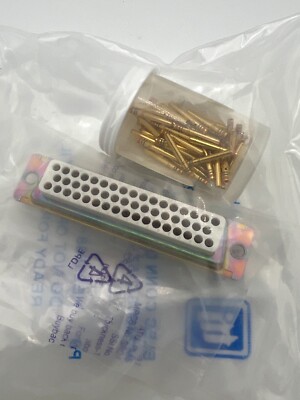 M24308/2-5Z 50 Position, D-Sub Receptacle, Female Sockets , Connector ...