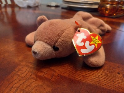 Ty Beanie Cubbie , rare with wrong tag, has Chip the Cat Beanie tag PVC ...