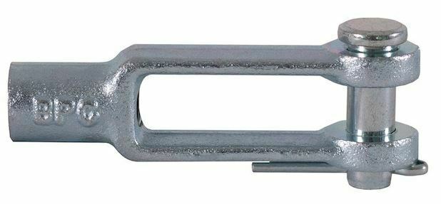 Buyers Products B27084AZKT, 3/8" Clevis w/ Pin & Cotter Pin Kit-Zinc ...