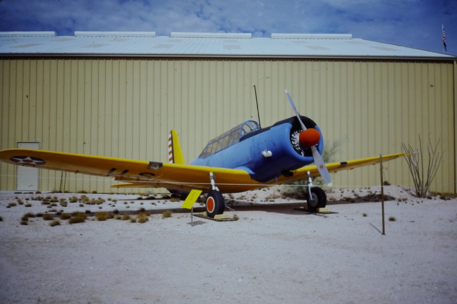 Vintage 35mm Photo Slide Aviation Vultee BT-13 Valiant Plane Jet ...