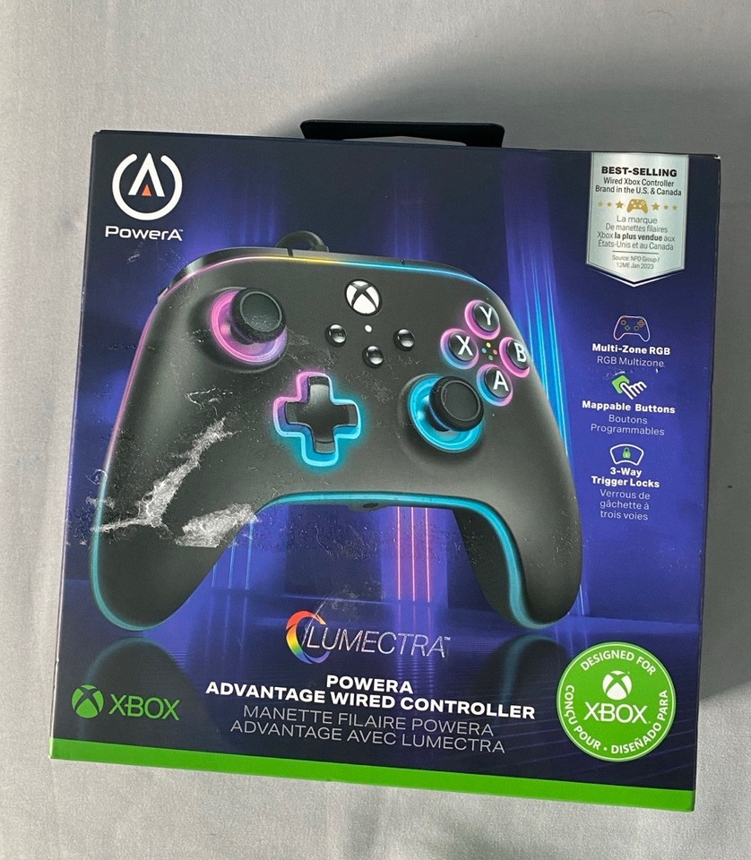 PowerA Advantage Wired Controller for Xbox Series X|S with Lumectra RGB ...