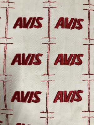 Vintage Avis Logo Embroidered Cloth Patch, Ca 1970's 6 Pcs Uncut Rare ...