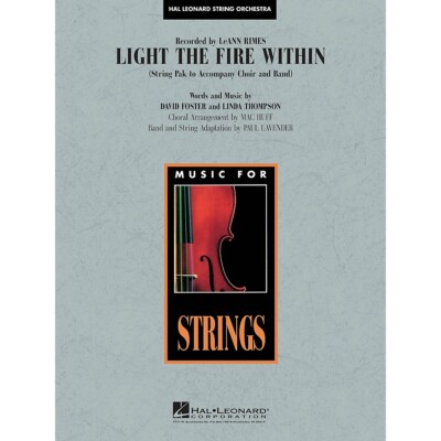 Light the Fire Within Music for String Orchestra by Lee Ann Rimes by ...
