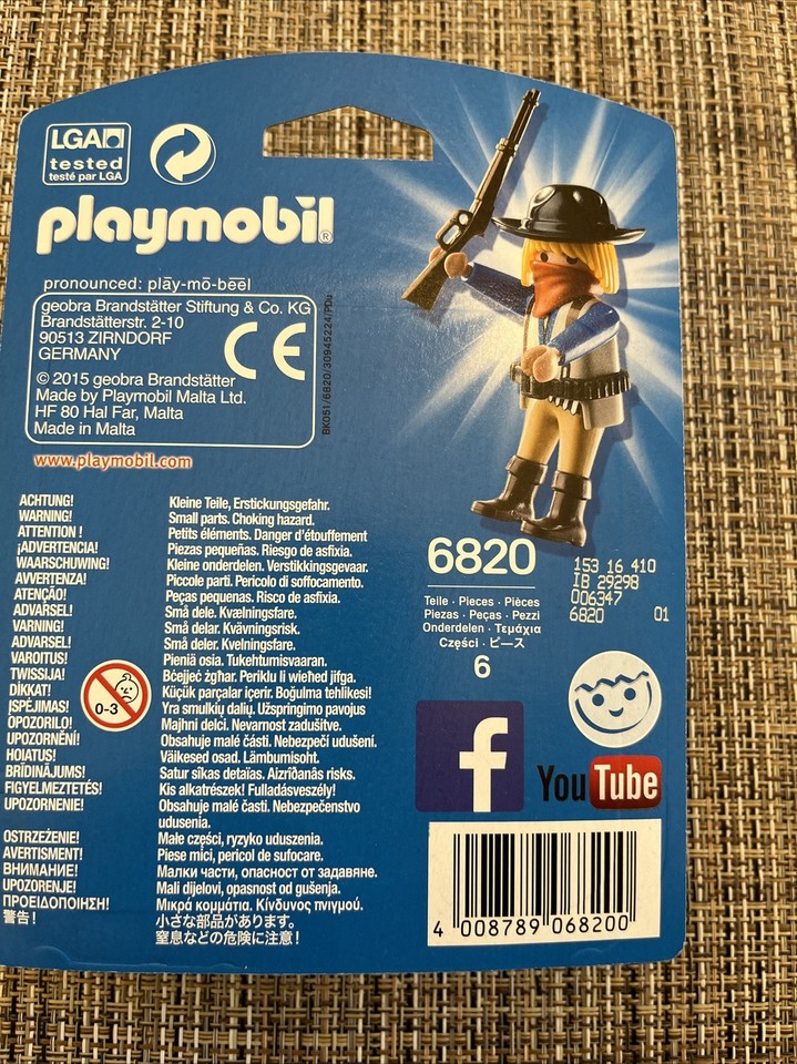 Playmobil Playmo-Friends 6820 MASKED BANDIT New | eBay