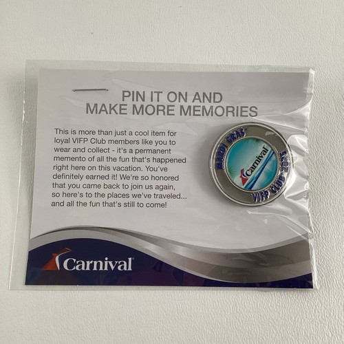 Carnival Cruise Lines Souvenir VIFP Club Mardi Gras Platinum Diamond ...