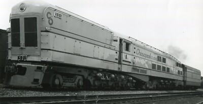Chesapeake & Ohio Baldwin M1 Locomotive # 501- 8x10 B&W Photo | eBay