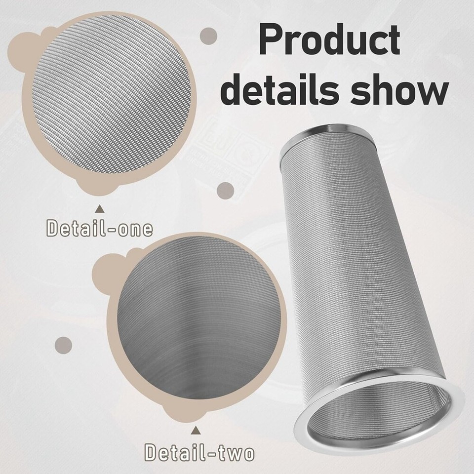 Fuel Tank Filter Strainer (304 Stainless Steel cone shaped) Fit Kubota ...