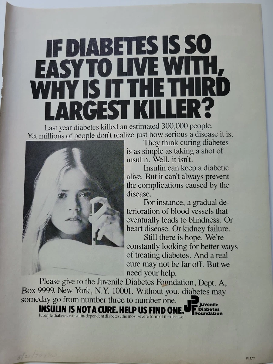 Advertisement For Insulin
