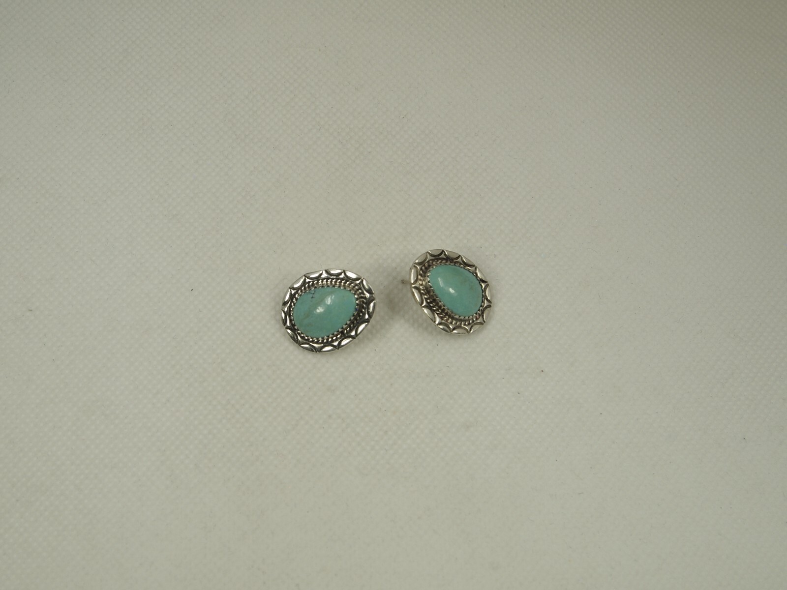 Navajo Benny Pinto BP Sterling Silver 925 & Turquoise Earrings | eBay