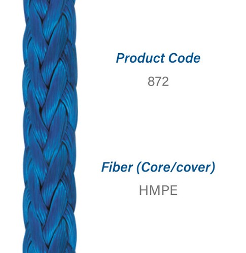 Samson Amsteel Blue Dyneema Rope 7/64" x 25', 50', 100', 200' & 300 ...