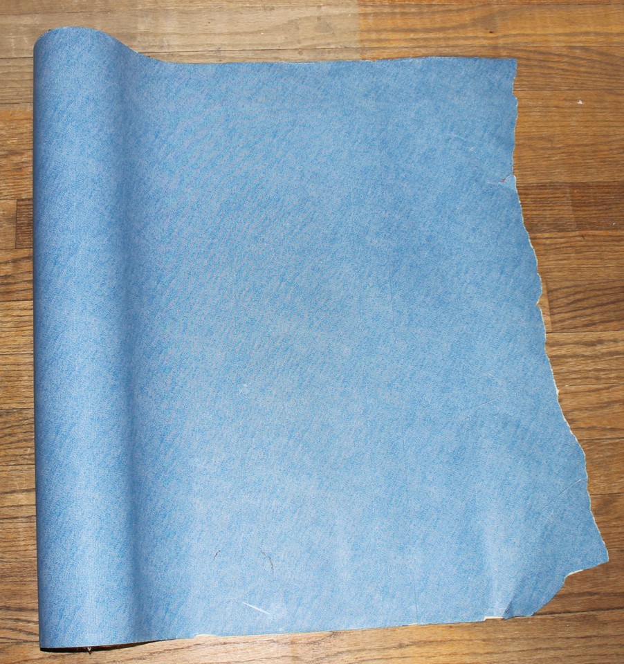 blue denim jean print large department store vintage gift wrap roll | eBay