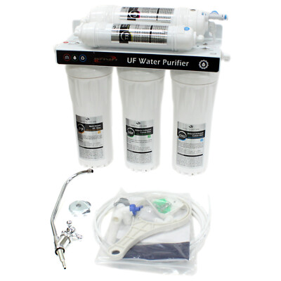 5 Stage Home Drinking Water Filter Purifier Ultra-filtration Fiber ...