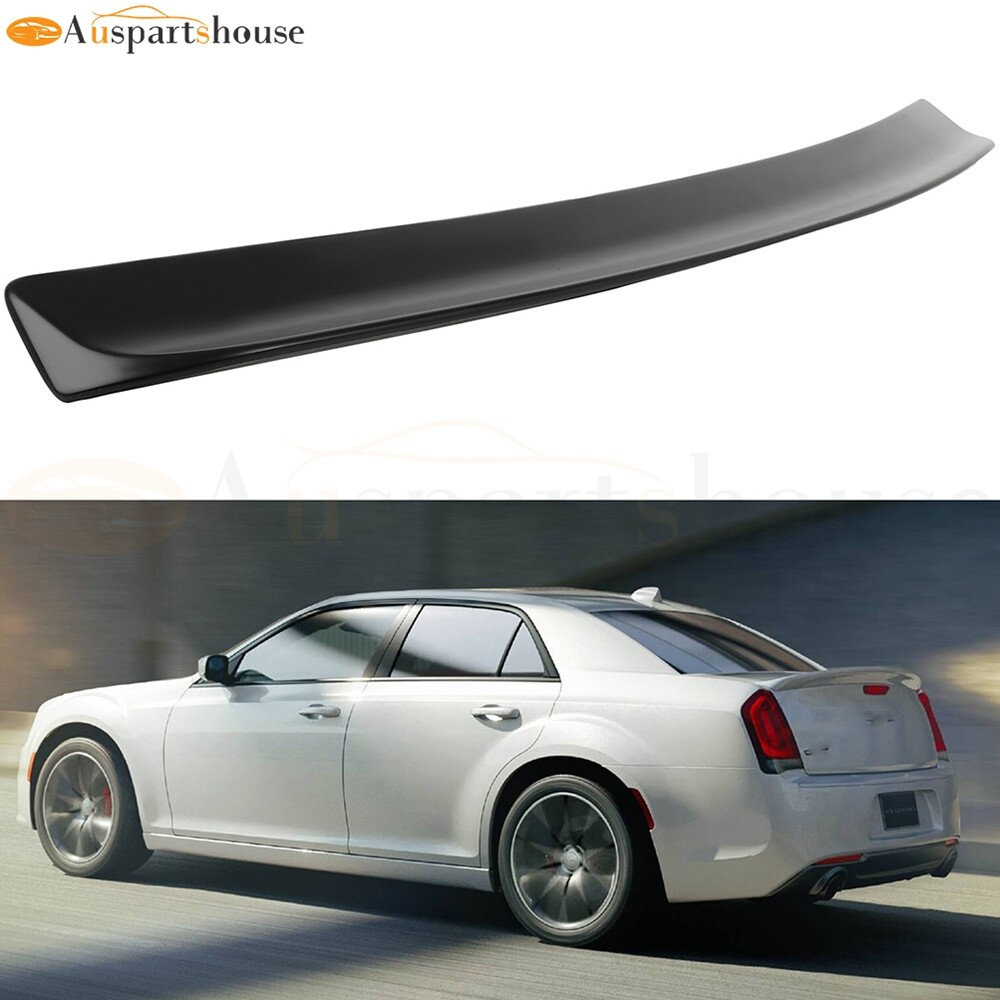 Rear Window Roof Spoiler For 2011-2023 Chrysler 300 Glossy Black | eBay