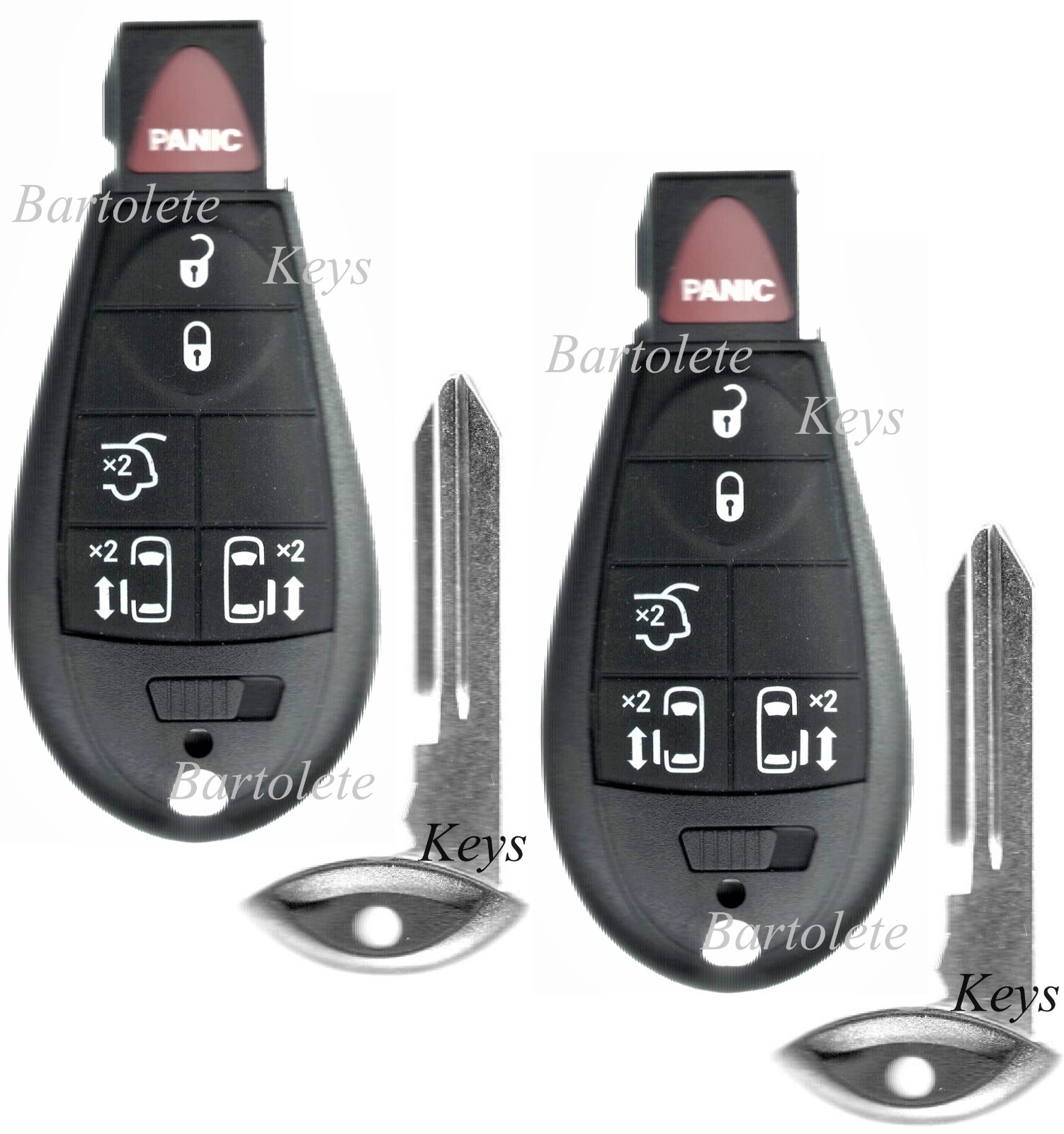 2 Keyless Remote Car Key Fob For 2009 2010 2011 2012 2013 2014 ...