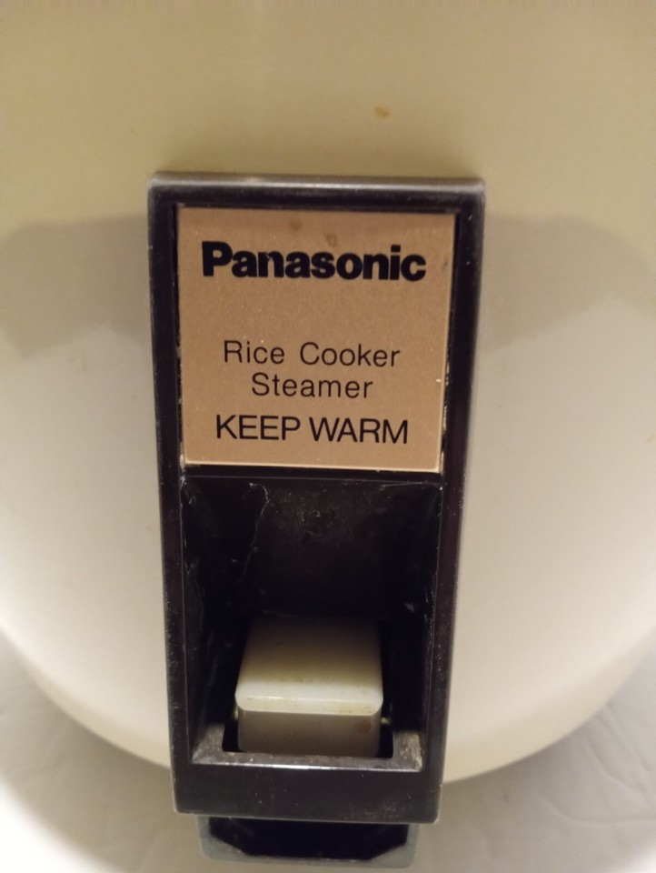 Panasonic Vintage Rice Cooker Model SR-110EGH 5 Cups 1 Liter Working | eBay