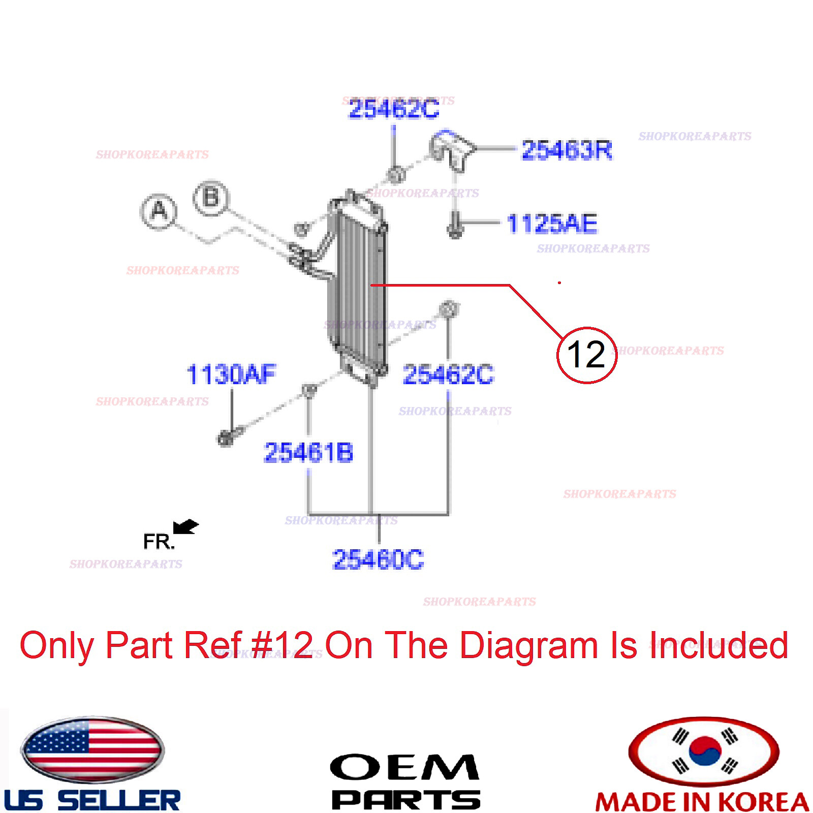 Cooler ASSY T/m Oil 254604H000 for Hyundai H1 IMAX Grand STAREX for ...