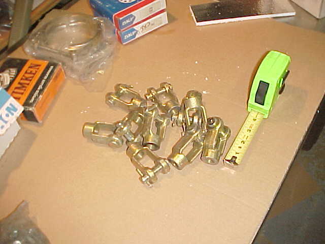 1) *NEW* Clevis-Yoke for Air Brake Chamber. 1/2" Pin, 5/8-18 Thread, 2 ...