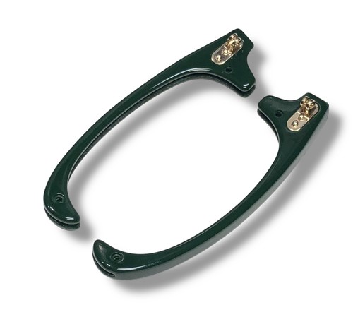Ray Ban RB3016 Clubmaster Chromance Green Front Plastic Browbar Size 51 ...