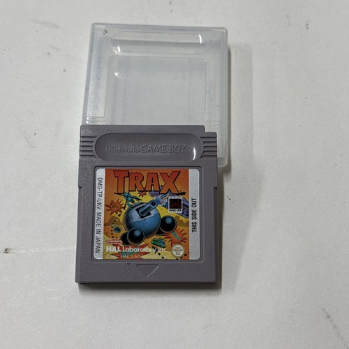 Trax (Nintendo Game Boy, 1991) w/ Dust Case Great Label! Tested and ...