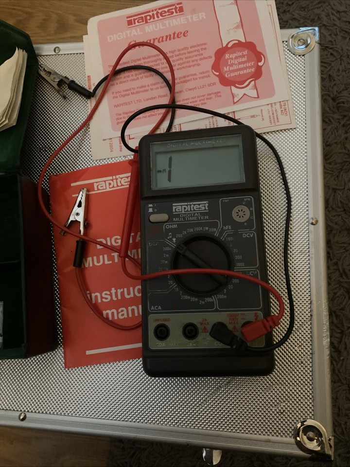 RAPITEST M840D DIGITAL MULTIMETER NICE QUALITY ITEM. | eBay UK