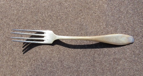 Original-Authentic WW2 WWII Relic German Fork , Factory Stamp , Very ...