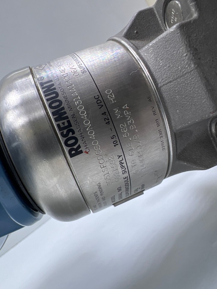 Rosemount 3051SFC Compact Orifice Flow Meter | eBay