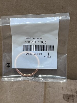 Kawasaki OEM Exhaust Pipe Gasket 11060-1103 | eBay