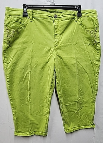 ND New Directions Weekend Capri Pants/jeans Size 24W VGUC!! | eBay
