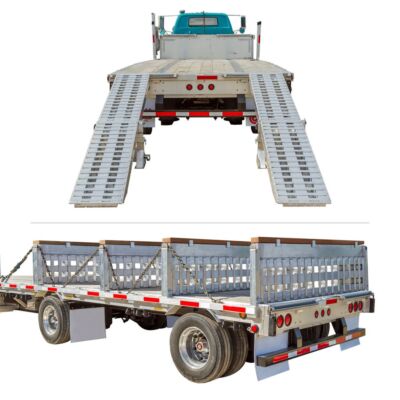 8' L x 20" W 4 Bunk Load Leveler / 4 Ramp Master Kit for 26" H Step ...