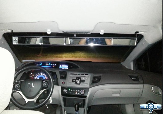 5 Panel Rear View Mirrors Car SUV Truck Van Panoramic Rally Rearview ...