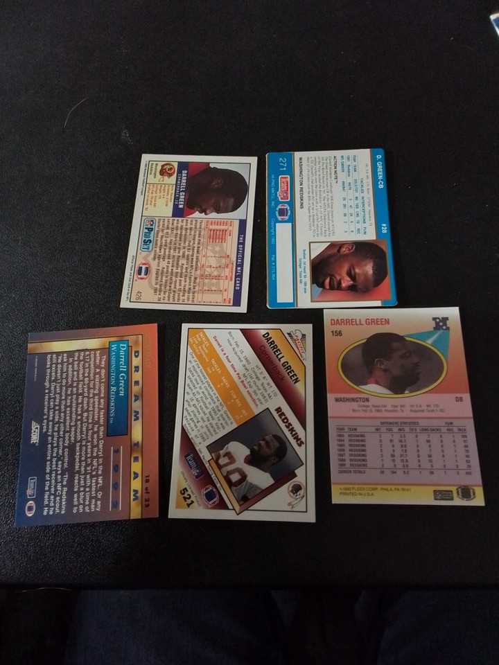 Darrell Green - Washington Redskins - 21 Cards | eBay