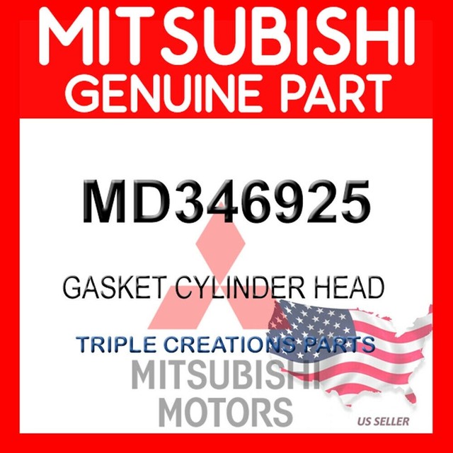 MD346925 Mitsubishi OEM Genuine Gasket Cylinder Head for sale online | eBay