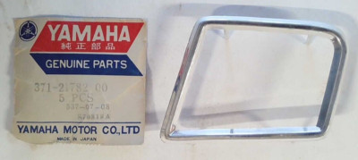 NOS YAMAHA 1973 1974 TX500 1975 XS500 LEFT MOLD TRIM 371-21782-00 NEW ...