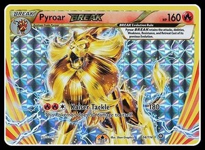 Pyroar BREAK - 24/114 - Rare BREAK -(x1)- XY - Steam Siege - NM-Mint ...
